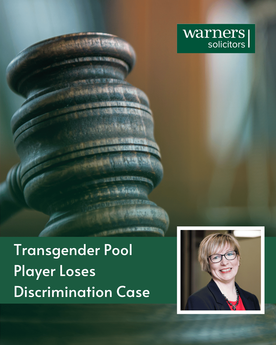 Transgender Pool Player Loses Discrimination Case - Warners Solicitors